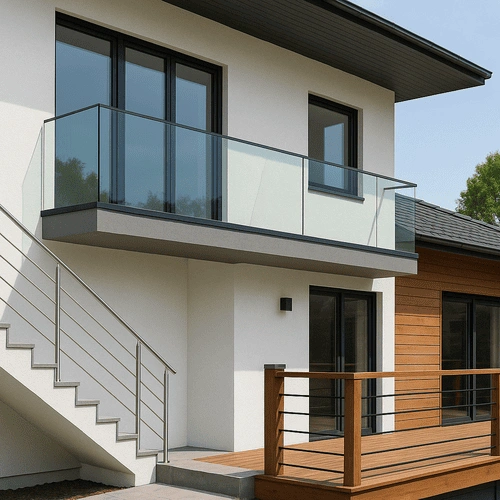 Best Railing Options for Balconies, Stairs, and Decks - OMS Plus